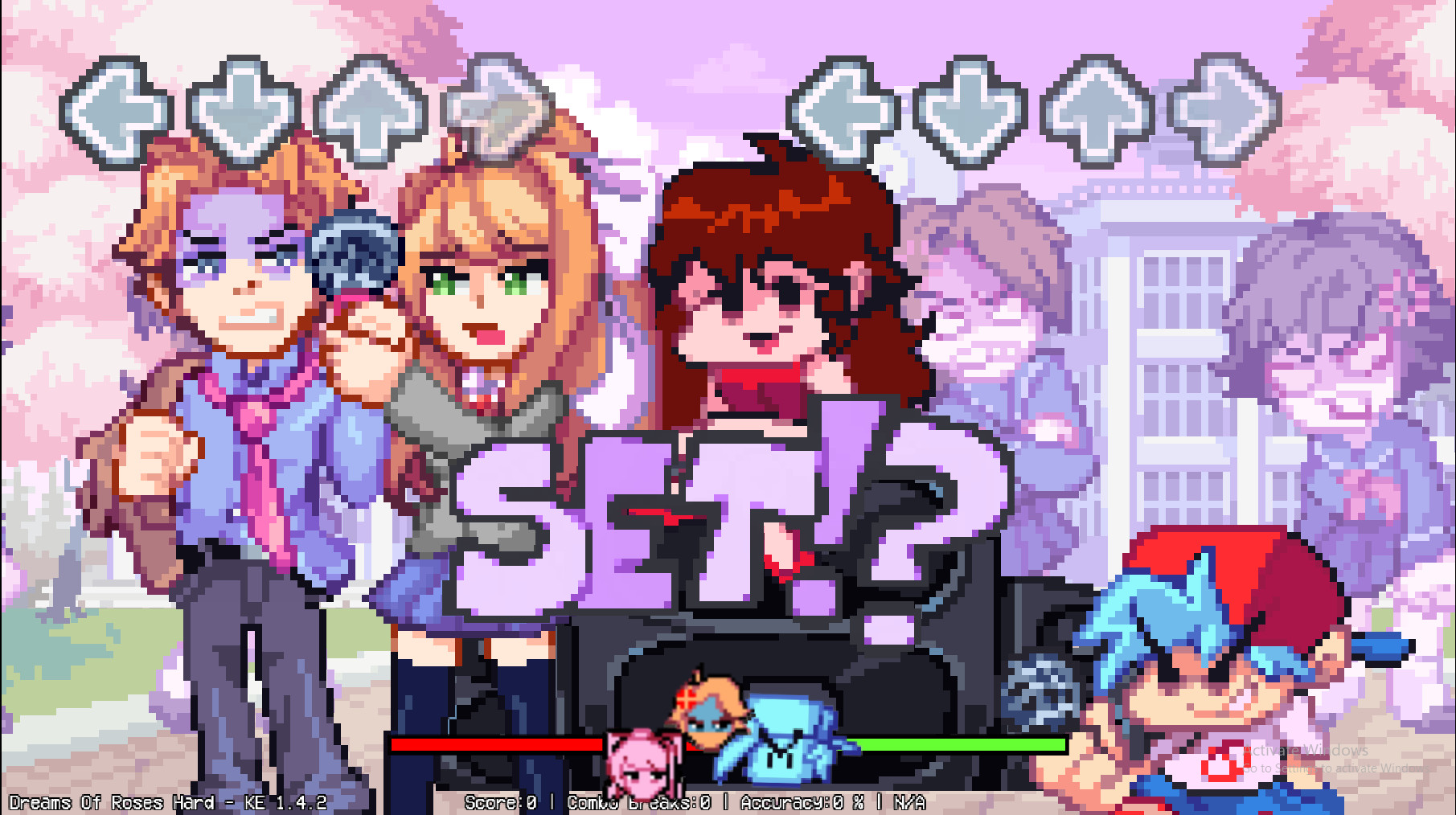 VS Monika Full Week Mod for Friday Night Funkin' | FNF Mods