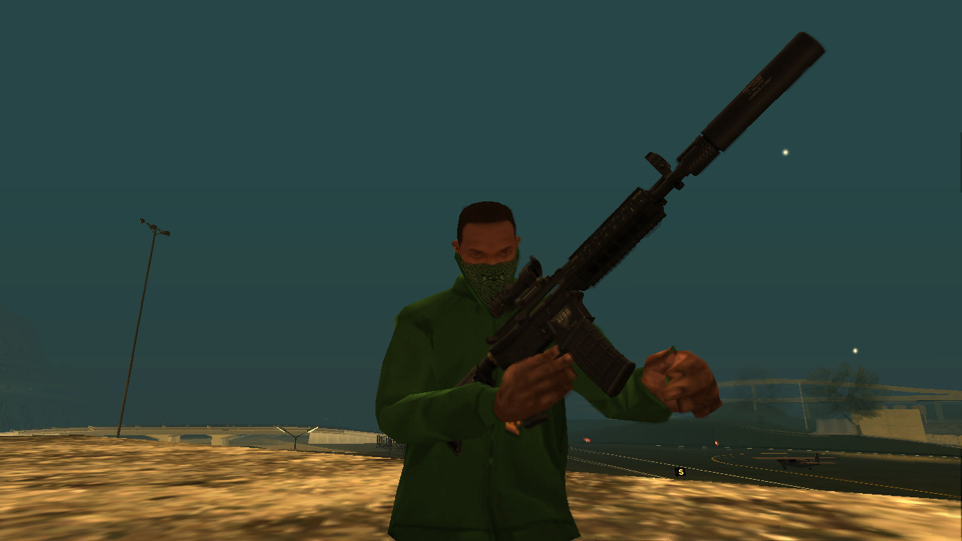 Tactical M4 Carbine Mod for Grand Theft Auto: San Andreas | GTA:SA Mods