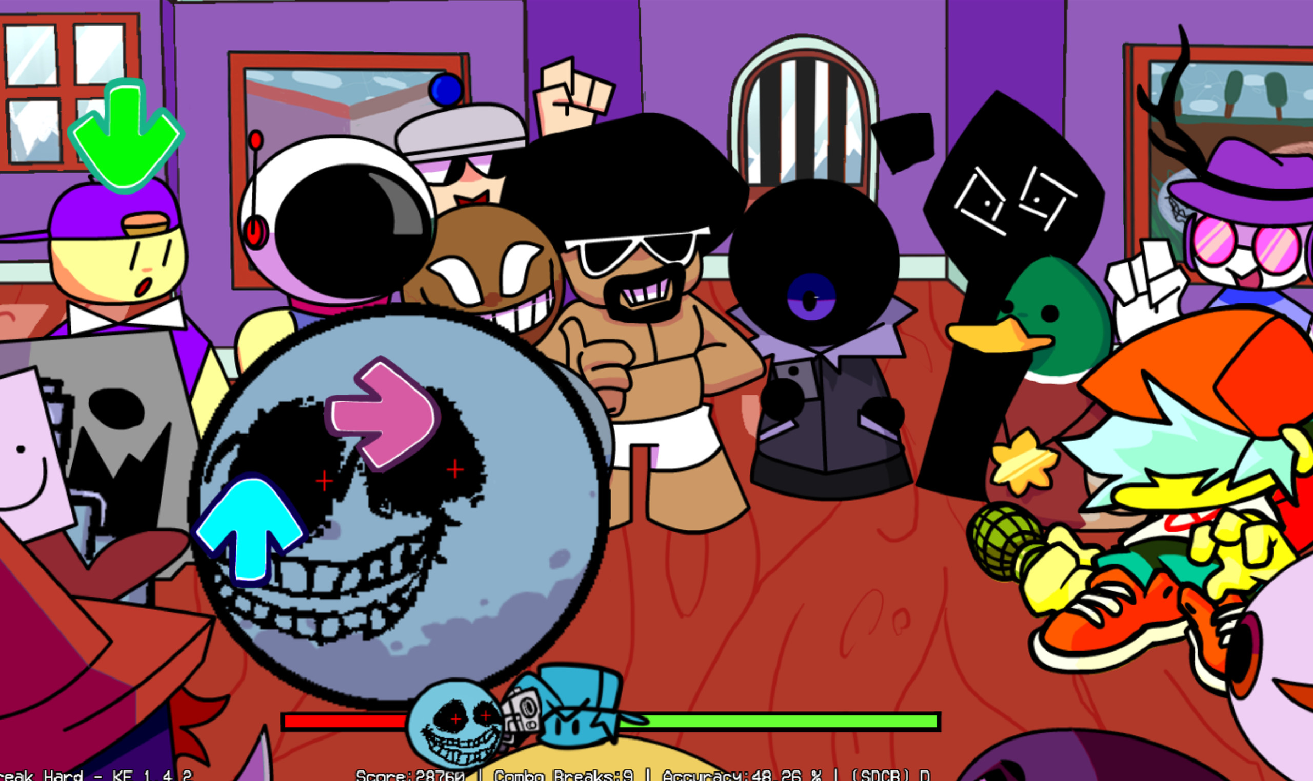 cheeky but spooky Mod for Friday Night Funkin' | FNF Mods