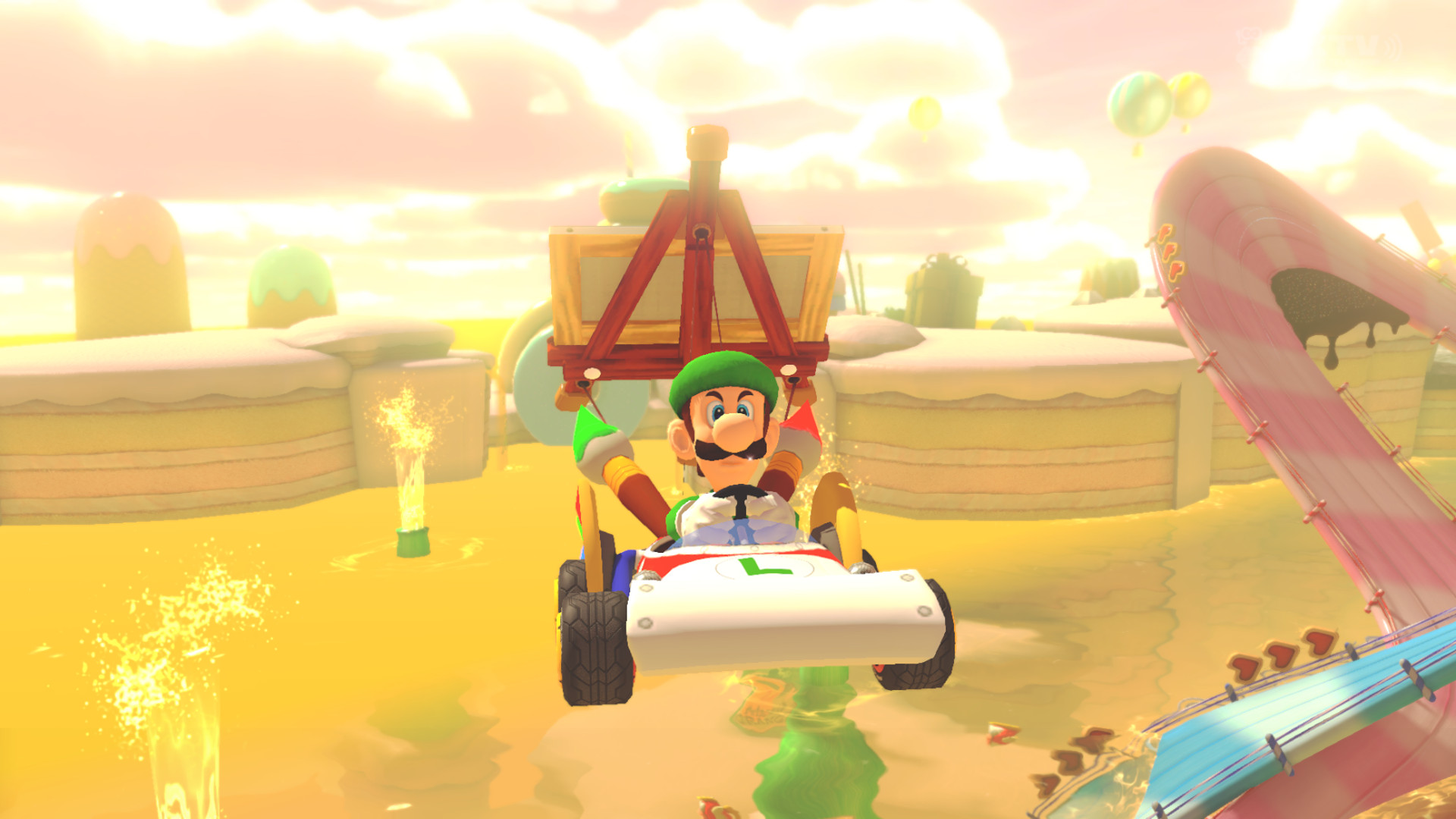Flying Easel from MKT Mod for Mario Kart 8 | MK8 Mods