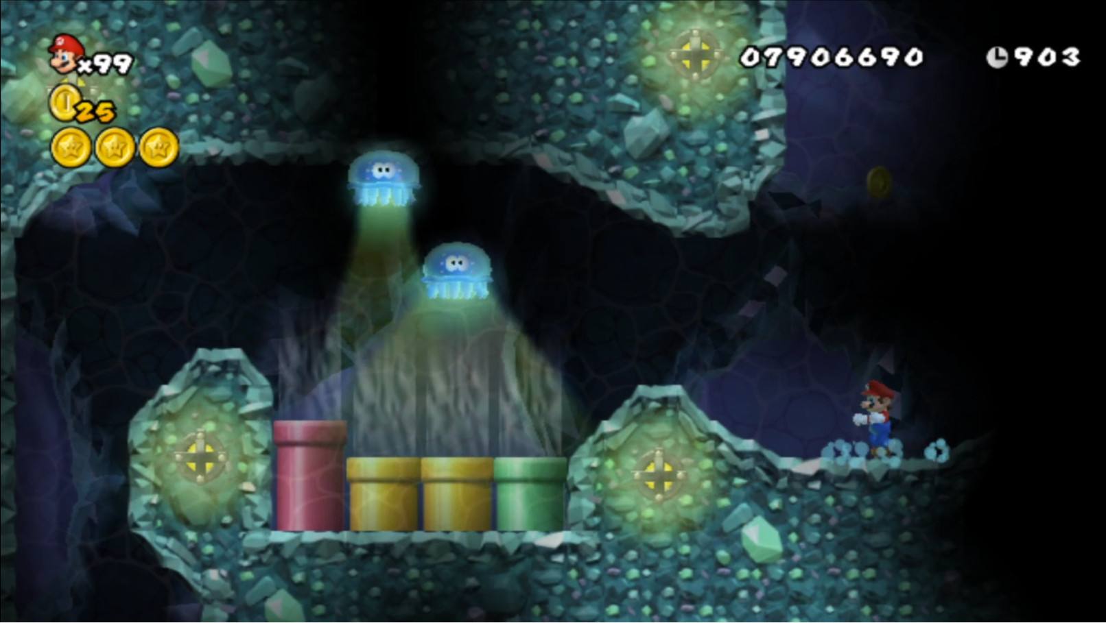 Volcanic Hotspring Level Mod for New Super Mario Bros. Wii | NSMBW Mods