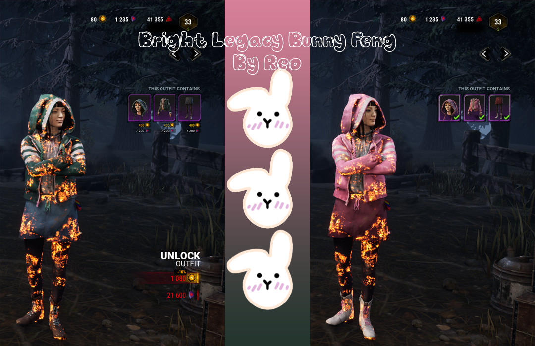 Bright Bunny Feng Min (Legacy) Mod for Dead by Daylight | DBD Mods