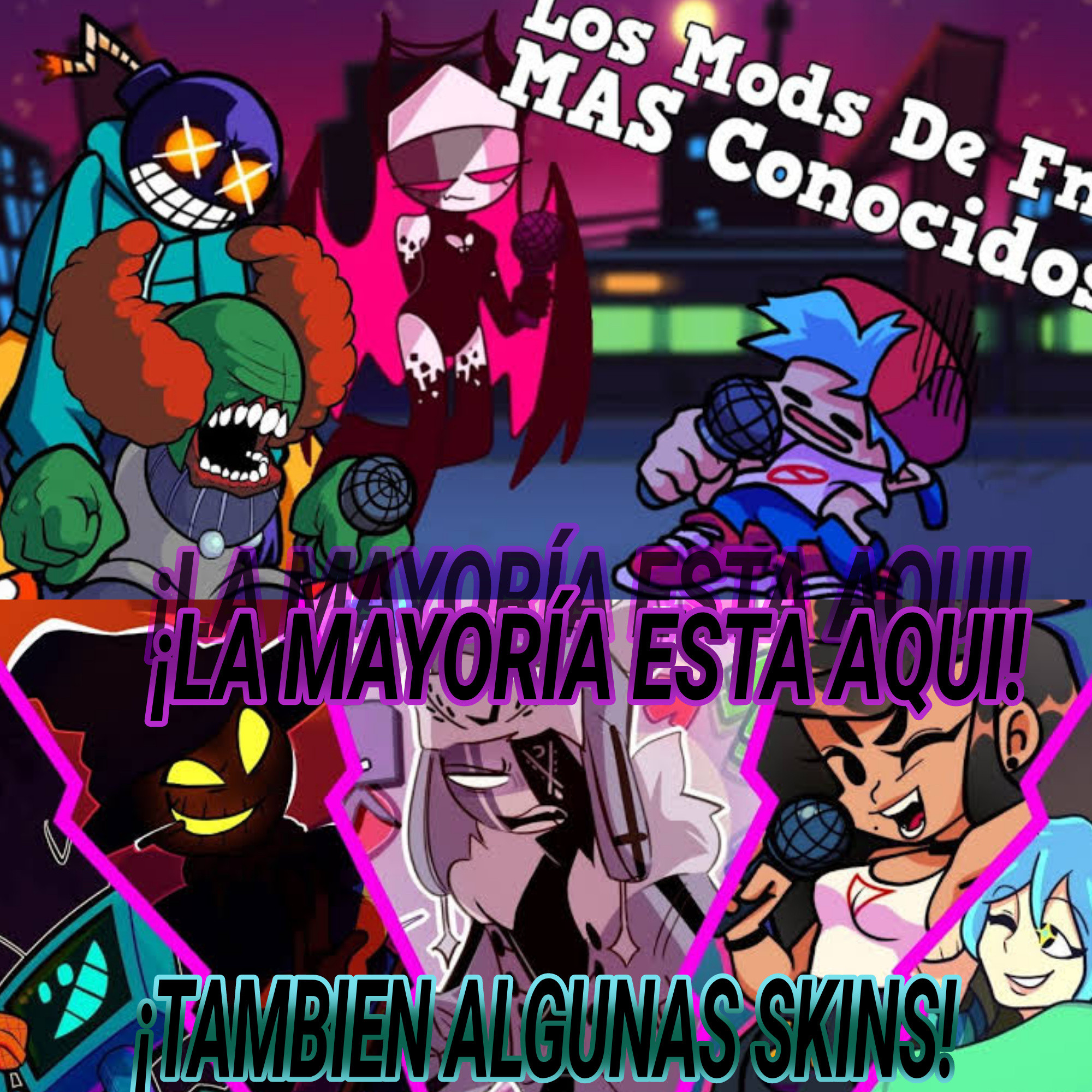 FNF MULTI DEFINITIVO Mod for Friday Night Funkin' | FNF Mods