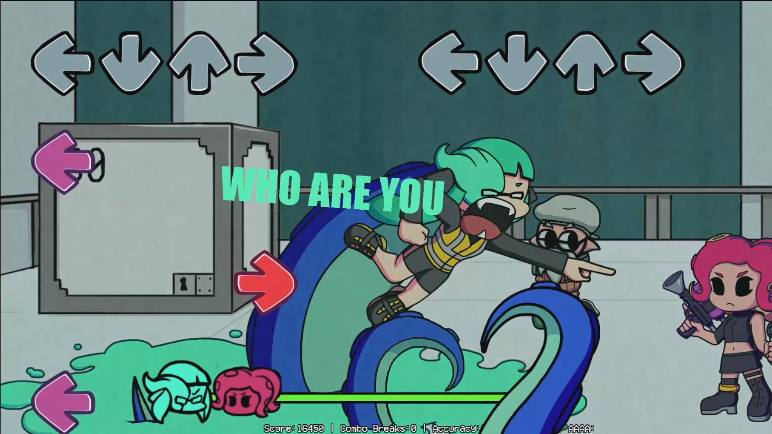 Expurgation Splatoon Reskin Mod for Friday Night Funkin' | FNF Mods