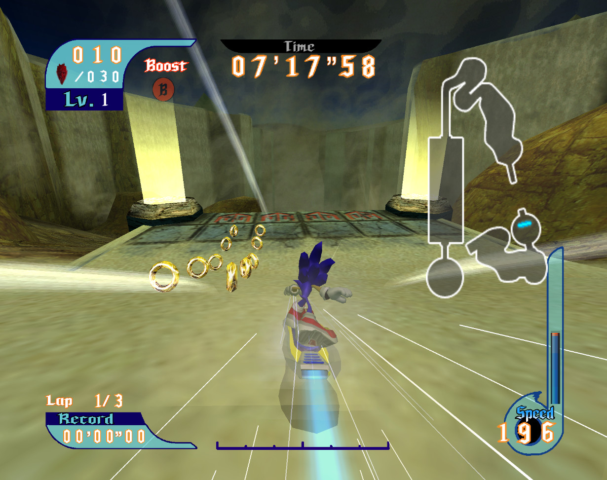 Devil May Cry 5 Hud and Tricks Mod for Sonic Riders (GameCube) | SR-GC Mods