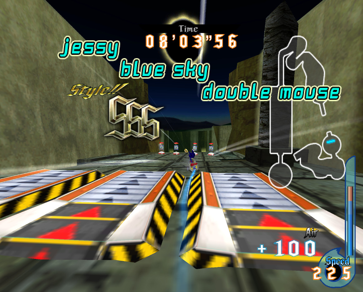 Devil May Cry 5 Hud and Tricks Mod for Sonic Riders (GameCube) | SR-GC Mods