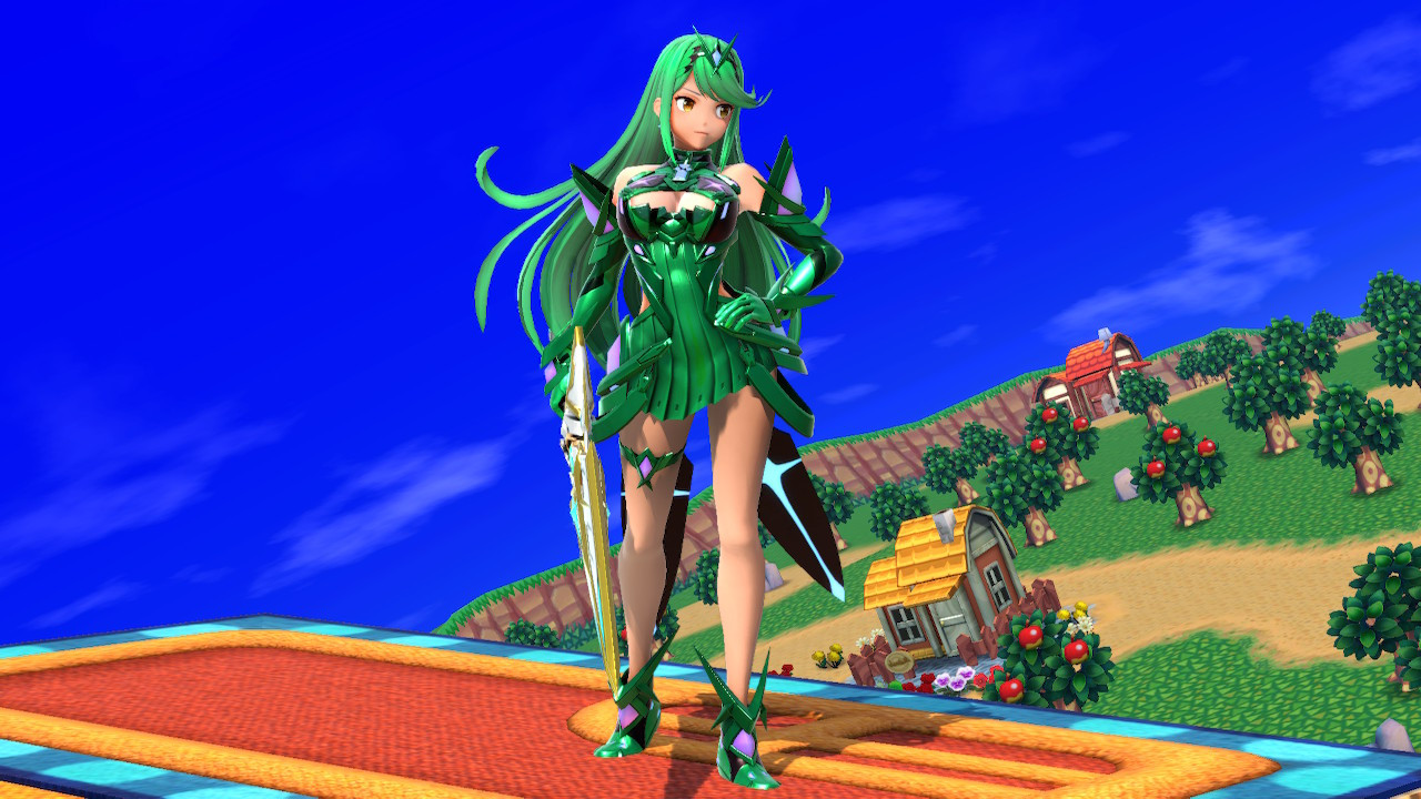 Emerald Pyra & Mythra Mod for Super Smash Bros. Ultimate | SSBU Mods