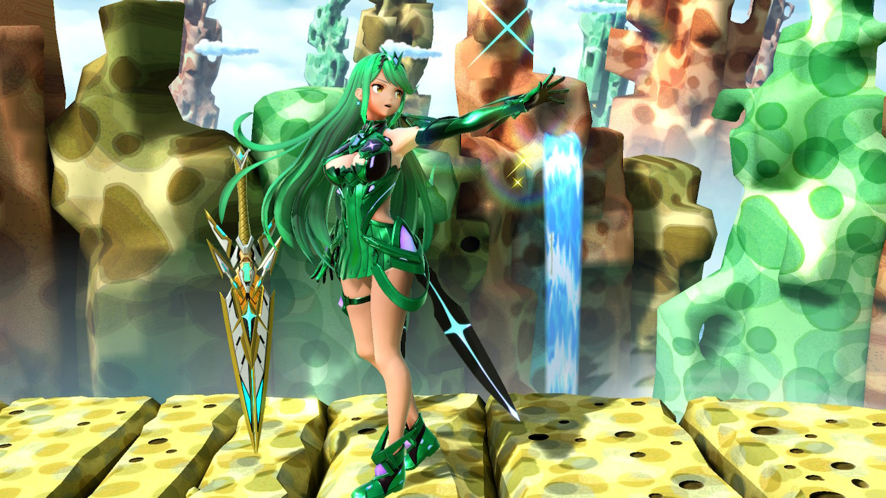 Emerald Pyra & Mythra Mod for Super Smash Bros. Ultimate | SSBU Mods