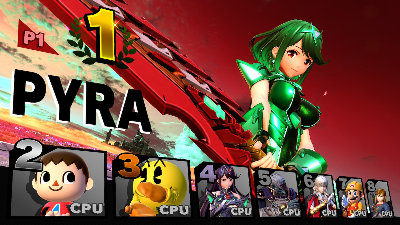 Emerald Pyra & Mythra Mod for Super Smash Bros. Ultimate | SSBU Mods