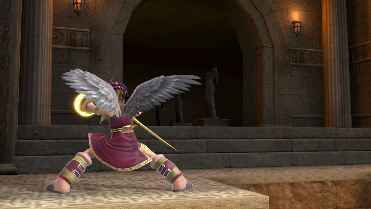 Red Dark Pit Palette for Pit Mod for Super Smash Bros. Ultimate | SSBU Mods