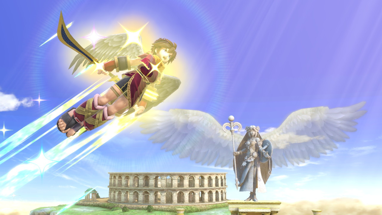 Red Dark Pit Palette for Pit Mod for Super Smash Bros. Ultimate | SSBU Mods