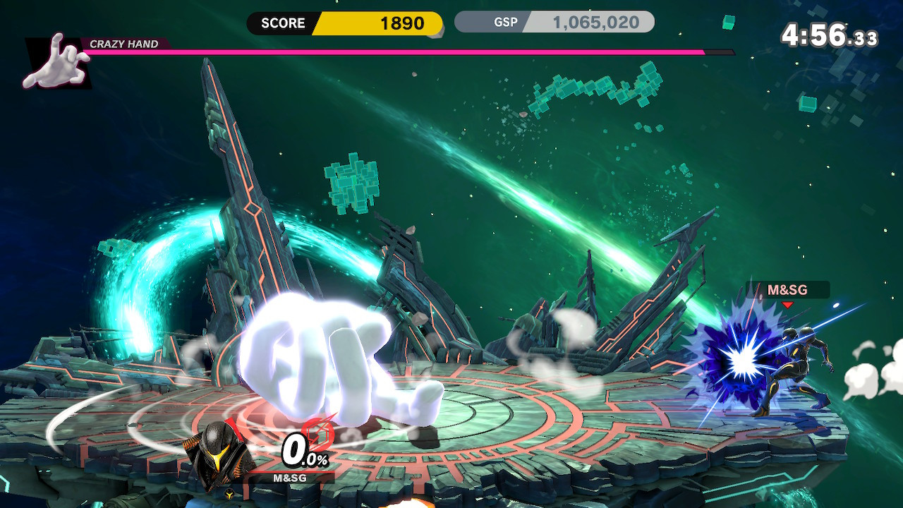 Crazy Hand for Echo Fighters Mod for Super Smash Bros. Ultimate | SSBU Mods