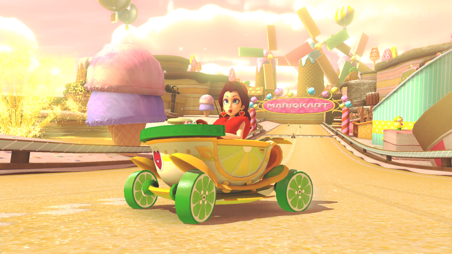 Lime Tires from MKT Mod for Mario Kart 8 Deluxe | MK8D Mods