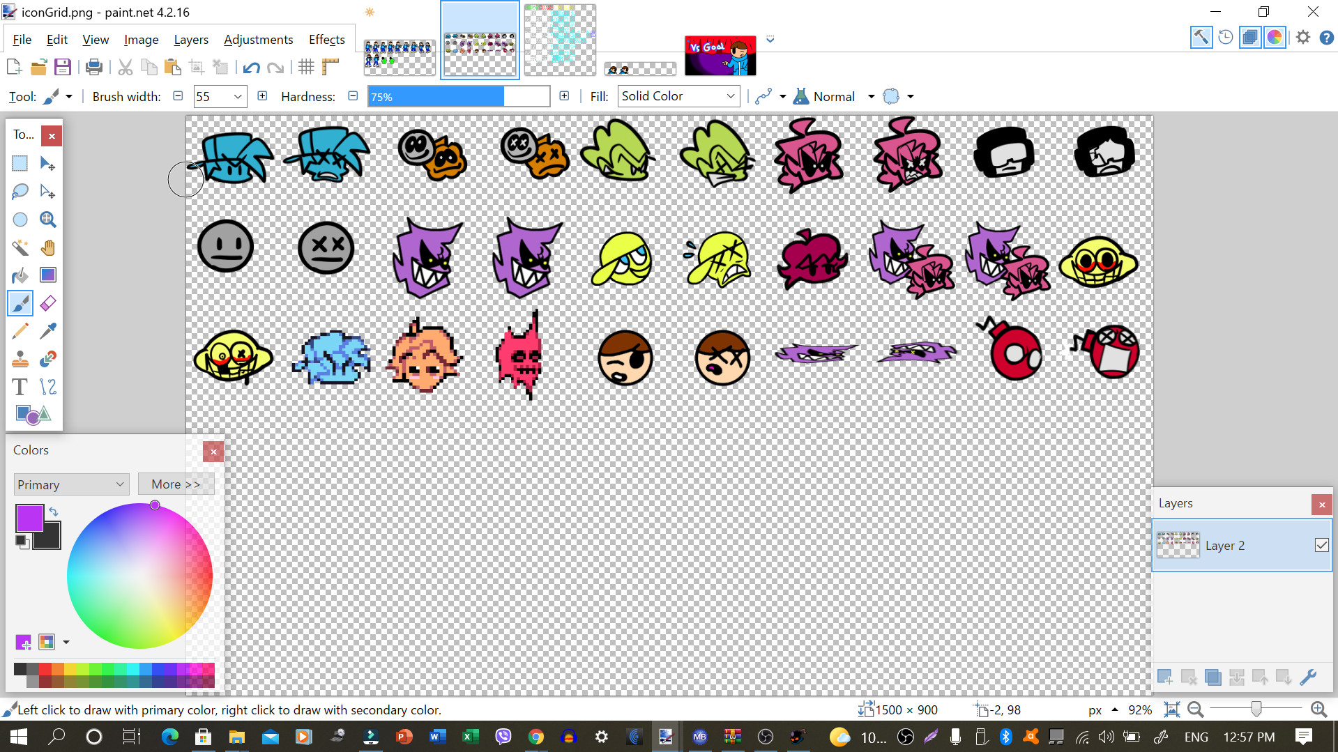vs goal demo 1 ( or just redrawn whitty ) [Friday Night Funkin'] [Mods]