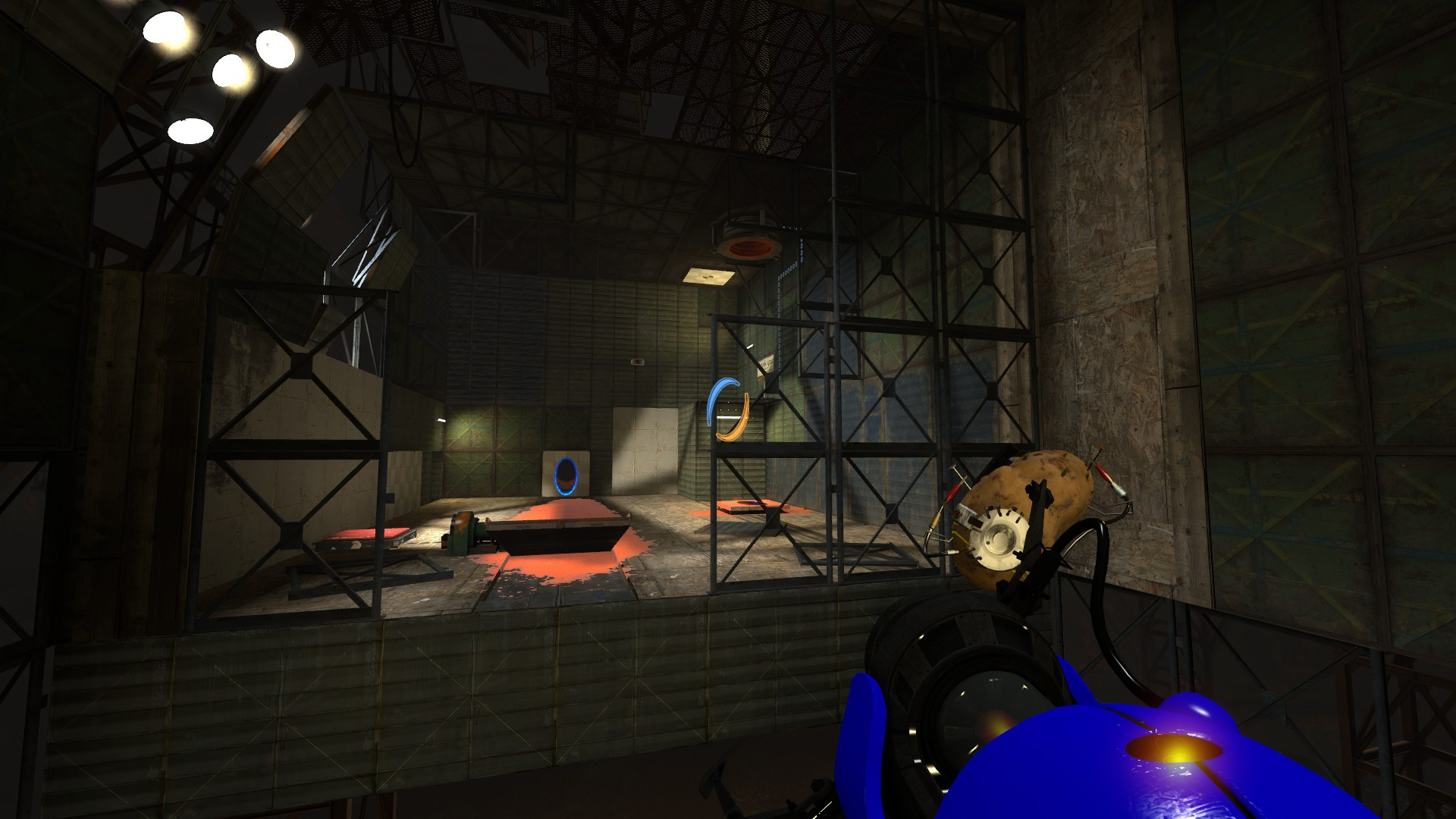 Blue portal gun! (co-op skins included) Mod for Portal 2 | P2 Mods