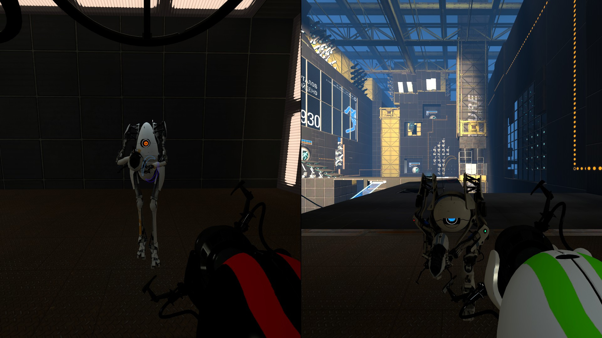 Blue portal gun! (co-op skins included) Mod for Portal 2 | P2 Mods