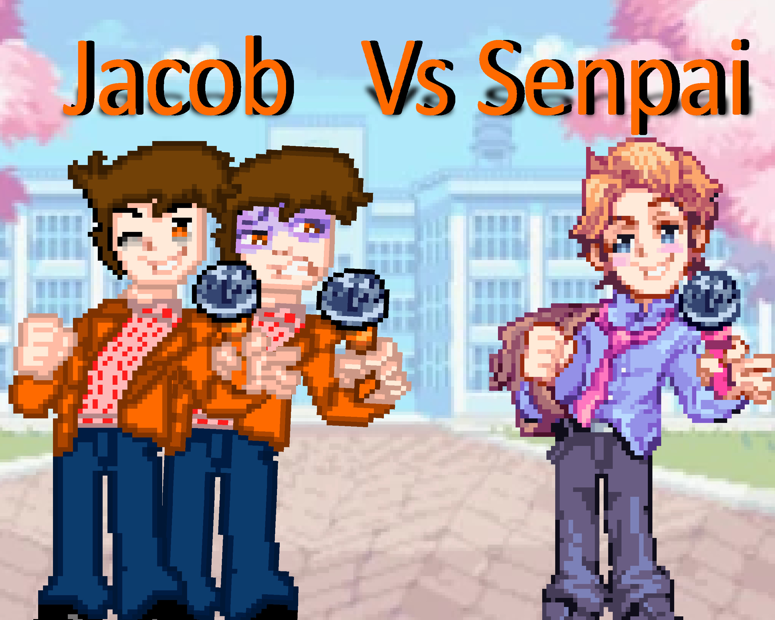 Jacob(Me) vs Senpai Mod for Friday Night Funkin' | FNF Mods