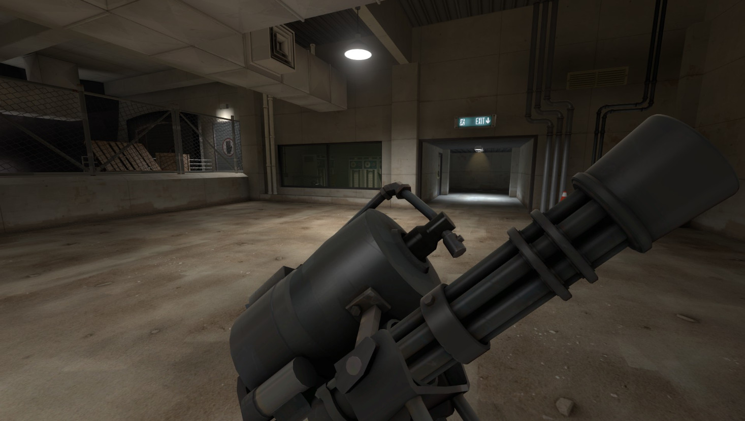 Uniformed Stock Minigun Mod for Team Fortress 2 | TF2 Mods