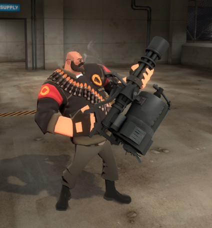 Uniformed Stock Minigun Mod for Team Fortress 2 | TF2 Mods