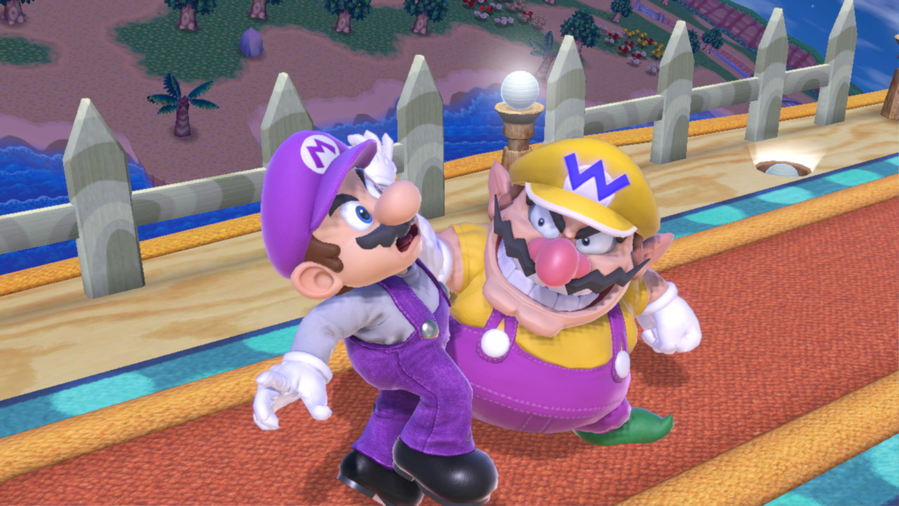 Purple & Gray Mario Mod for Super Smash Bros. Ultimate | SSBU Mods