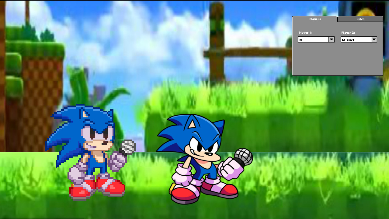 Friday night funkin Sonic multiplayer Mod for Friday Night Funkin ...