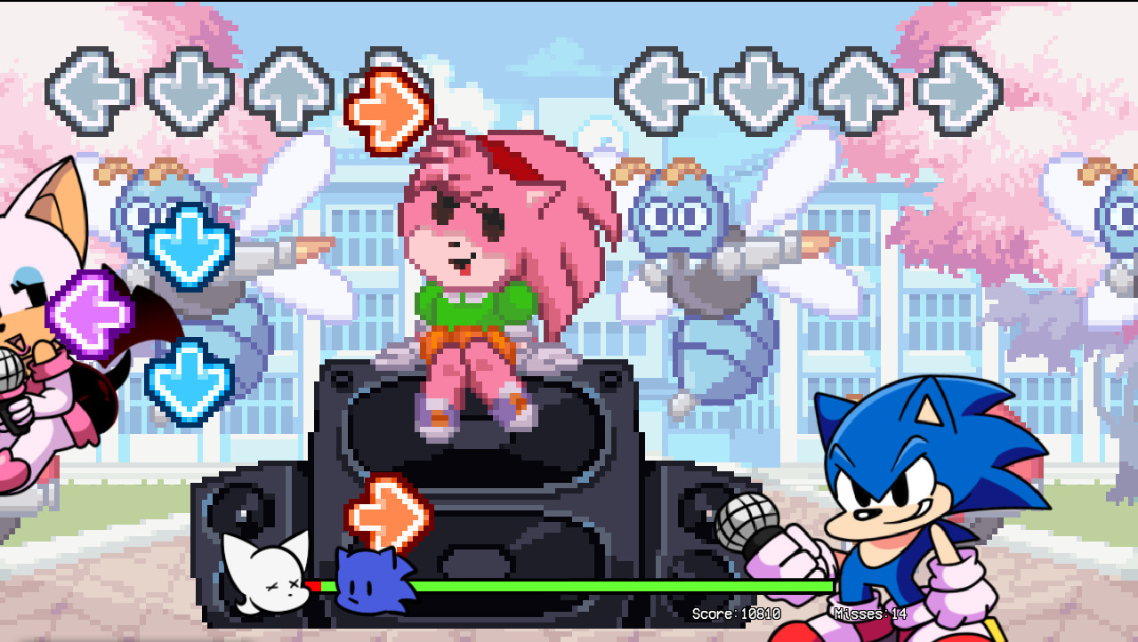 Friday night funkin Sonic multiplayer Mod for Friday Night Funkin ...