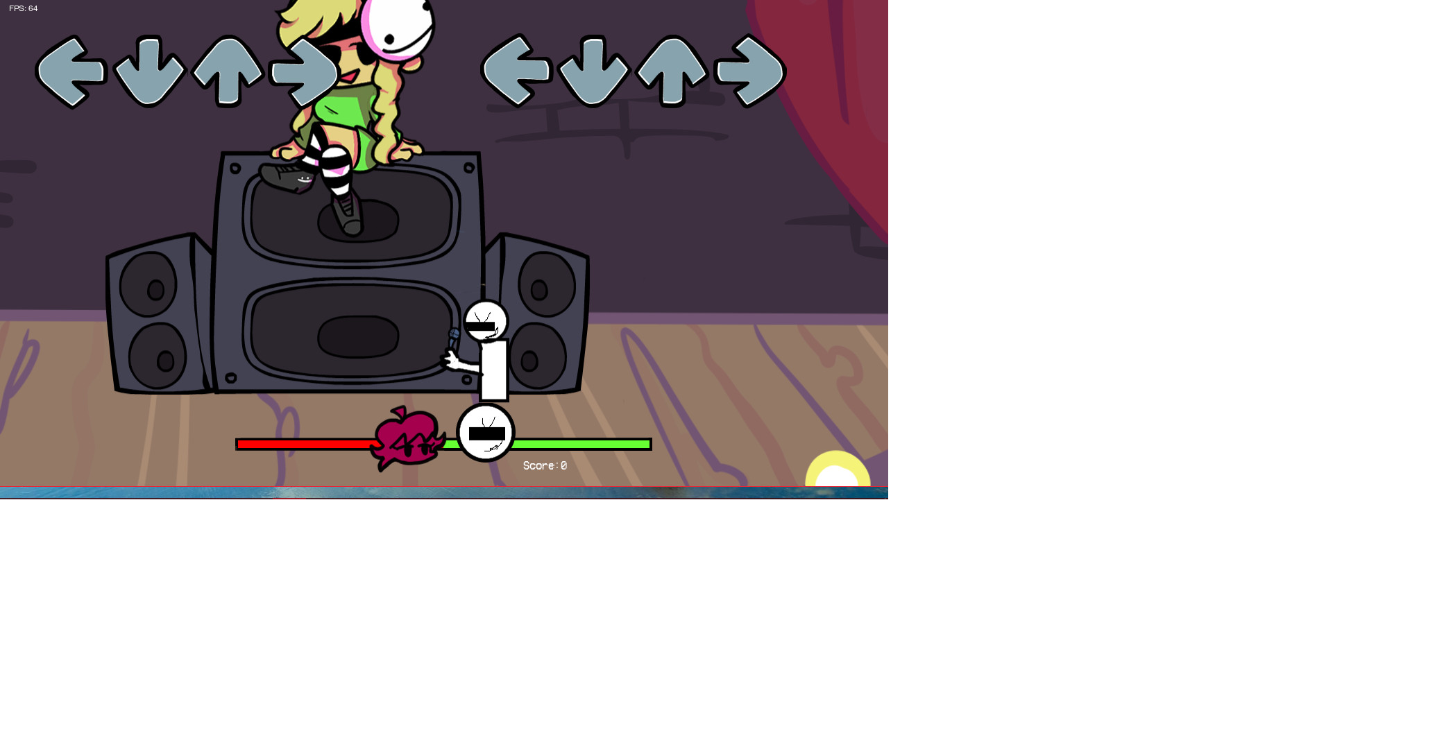 Mipo over bf! alpha Mod for Friday Night Funkin' | FNF Mods