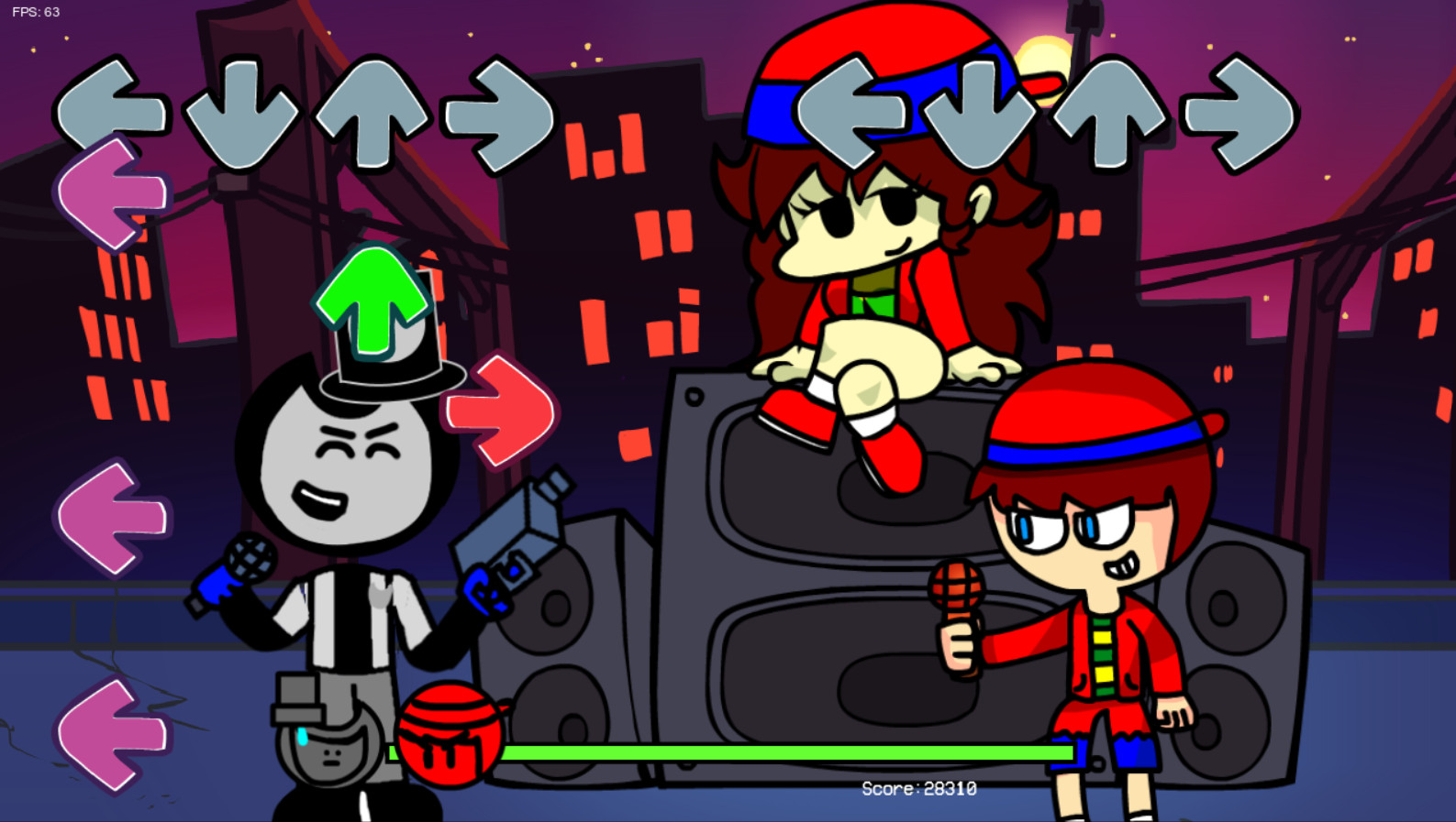 Leon over Boyfriend [Friday Night Funkin'] [Mods]