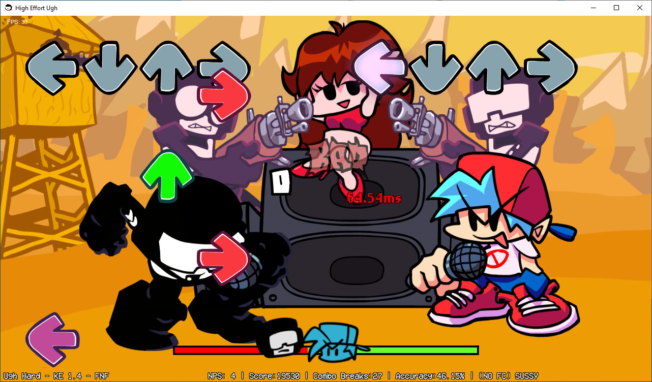 High Effort Ugh Kade Engine [Friday Night Funkin'] [Mods]