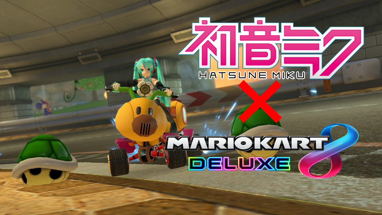 Hatsune Miku Mod for Mario Kart 8 Deluxe | MK8D Mods