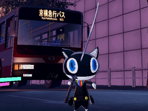 Pride Bandana for Morgana Mod for Persona 5 Strikers | P5S Mods