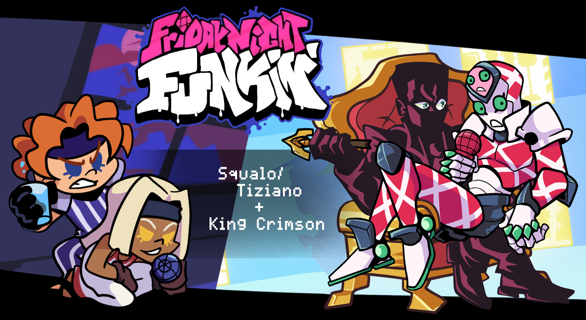 Jojo fnf mod pack (none of these belong to me) [Friday Night Funkin ...