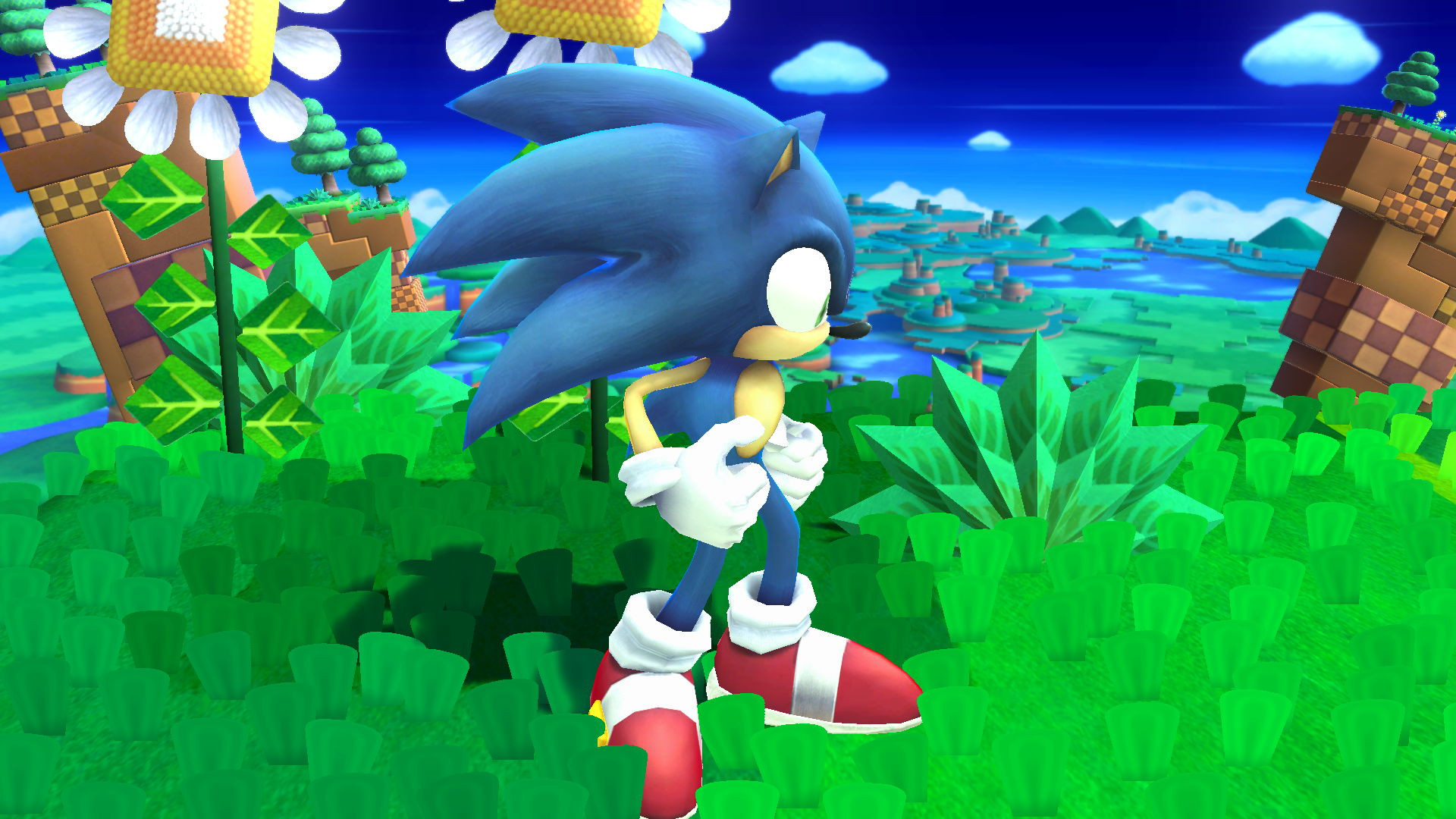 Brawl Sonic (Model Import) [Super Smash Bros. (Wii U)] [Mods]