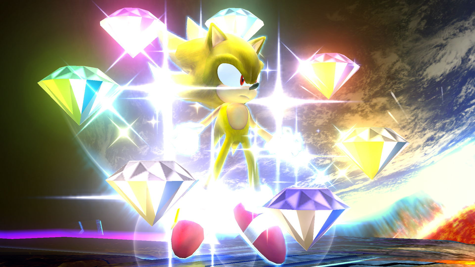 Brawl Sonic (Model Import) [Super Smash Bros. (Wii U)] [Mods]