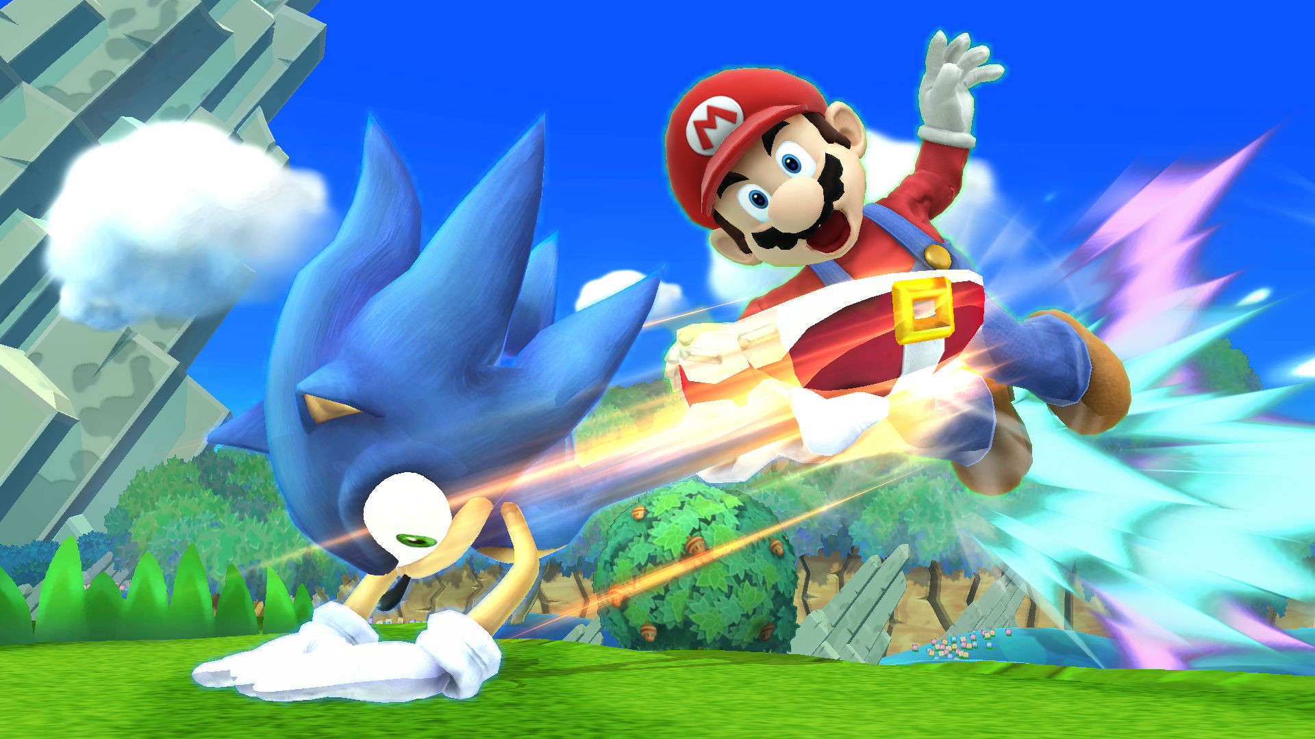 Brawl Sonic (Model Import) [Super Smash Bros. (Wii U)] [Mods]