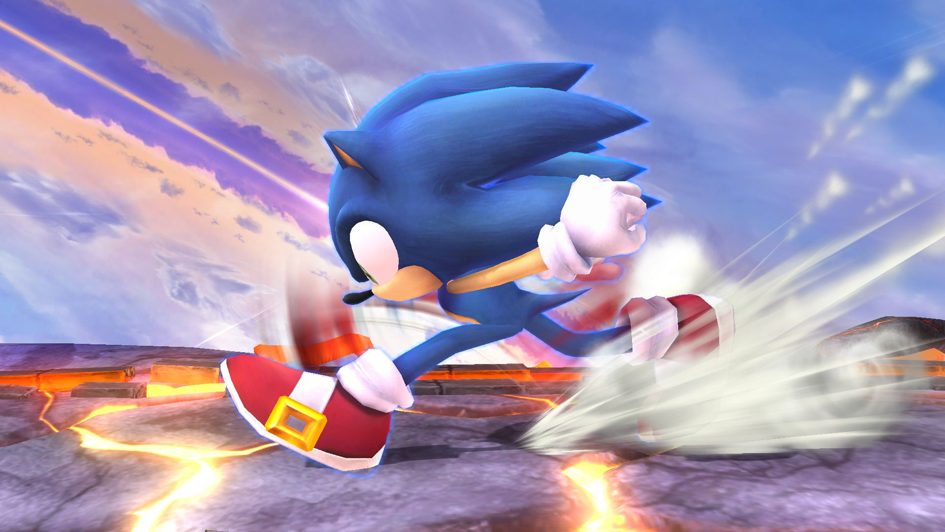Brawl Sonic (Model Import) [Super Smash Bros. (Wii U)] [Mods]