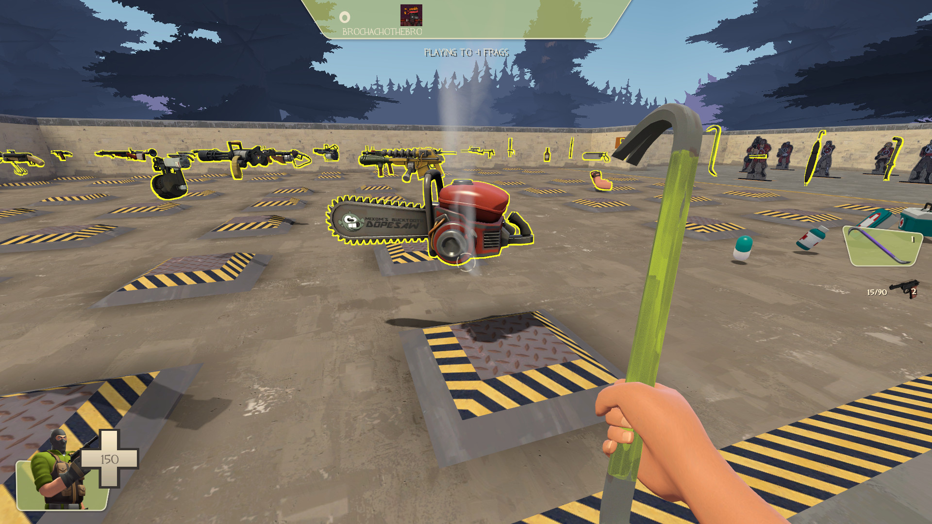 Mixom's Bucktooth Dopesaw Mod for Open Fortress | OF Mods