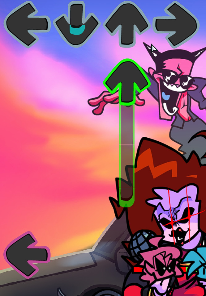 MY note skin Mod for Friday Night Funkin' | FNF Mods