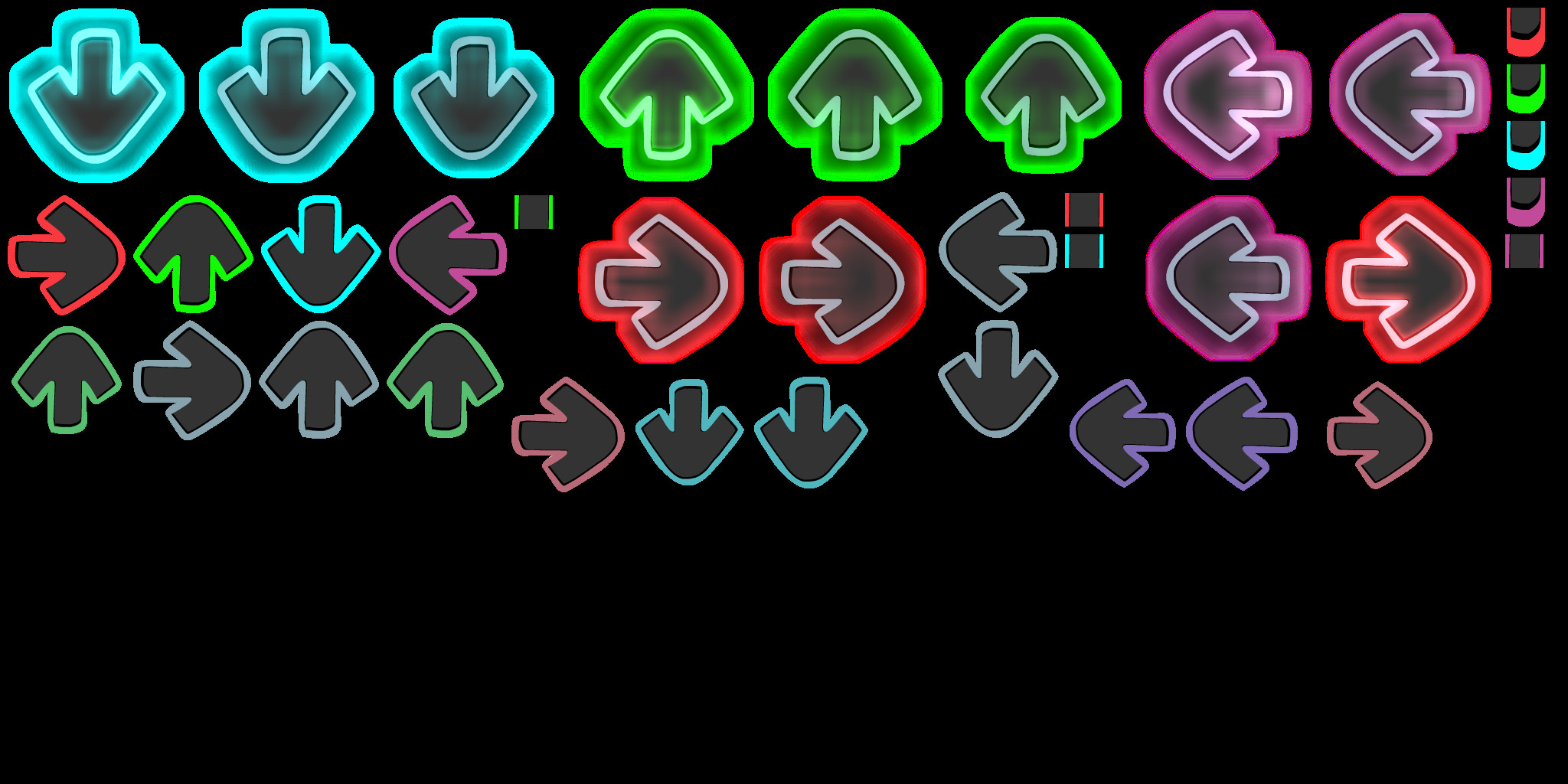 MY note skin Mod for Friday Night Funkin' | FNF Mods