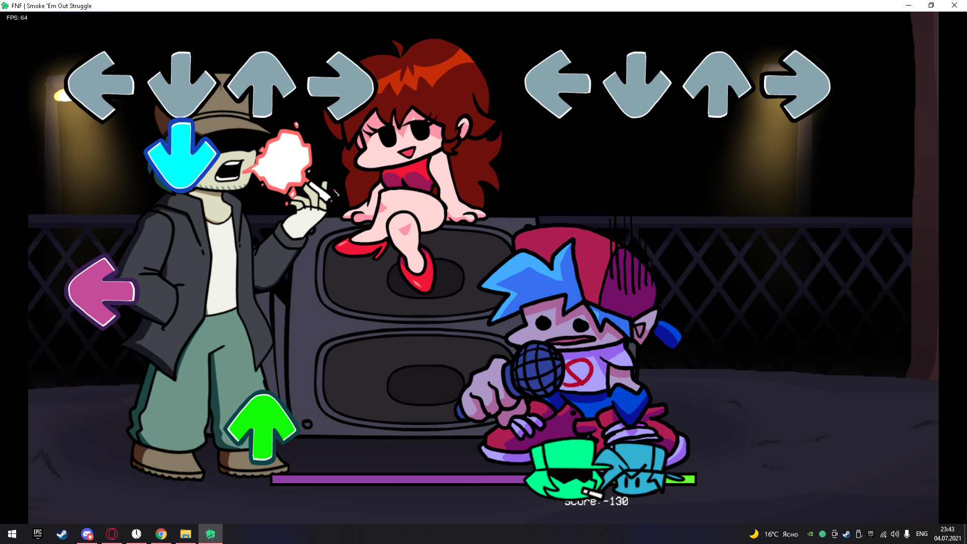 Garcello 8-BIT Mod for Friday Night Funkin' | FNF Mods