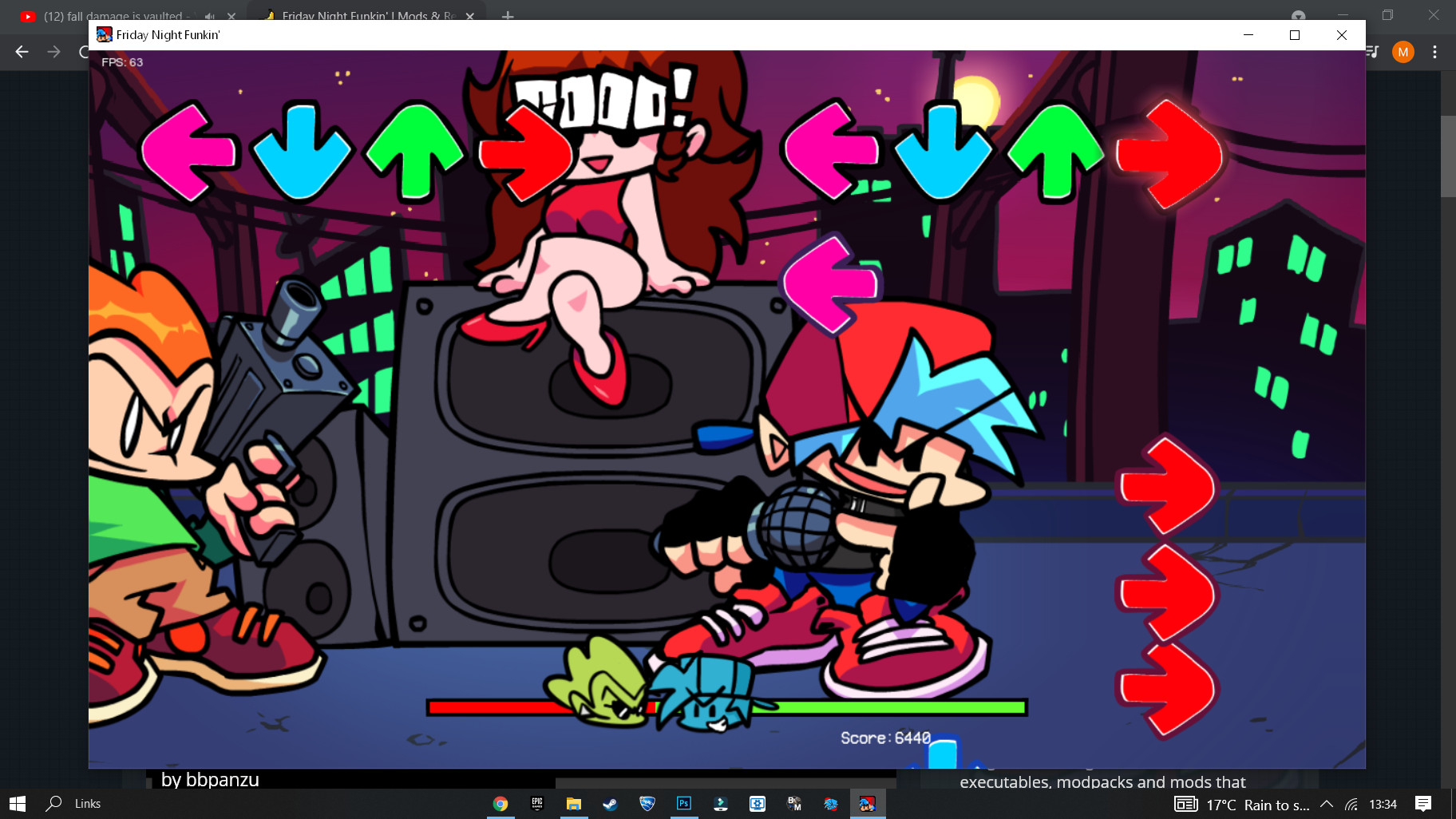 Coloured notes Friday Night Funkin FNF Mod for Friday Night Funkin ...