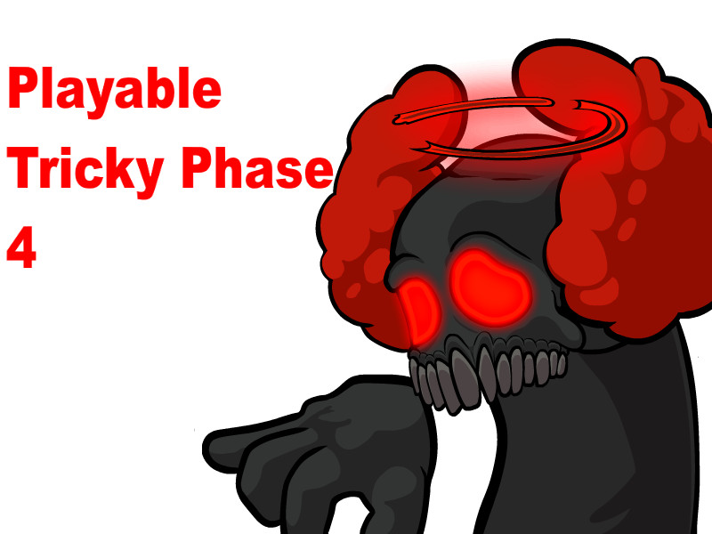 Playable Tricky Phase 4 Mod for Friday Night Funkin' | FNF Mods
