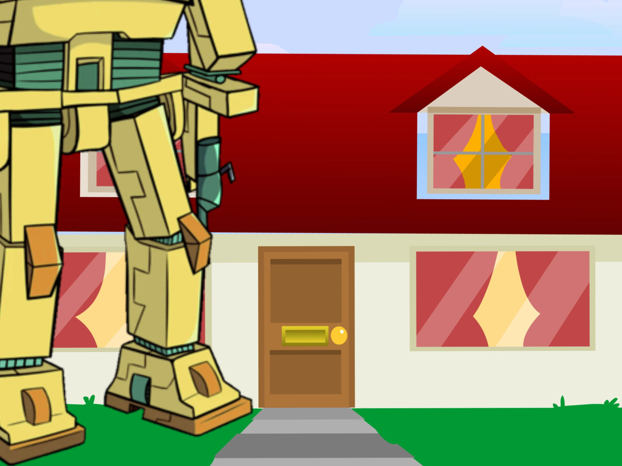 Lemon demons giant robot [Friday Night Funkin'] [Mods]