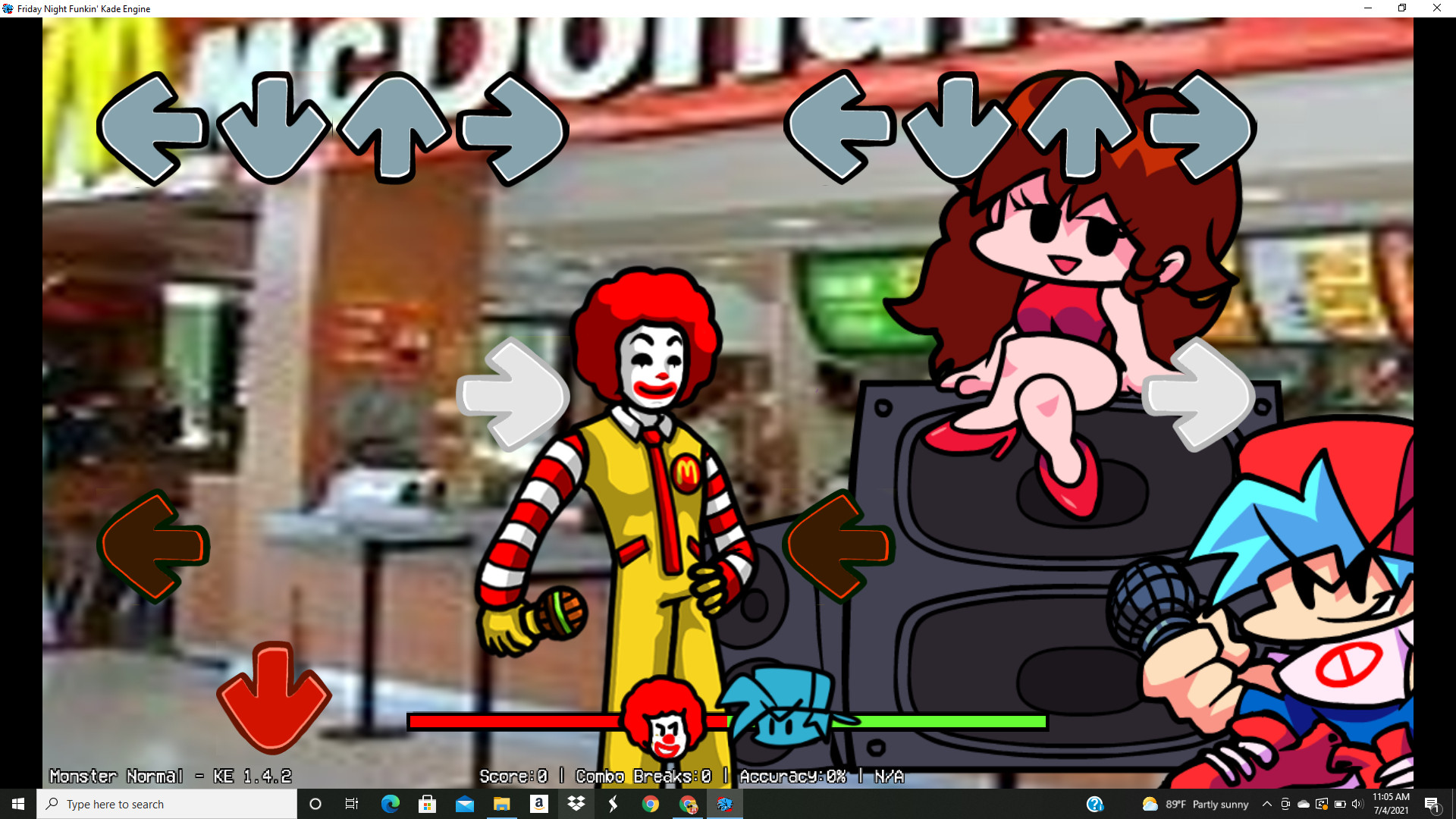 Ronald McDonald - SOLD OUT Mod for Friday Night Funkin' | FNF Mods