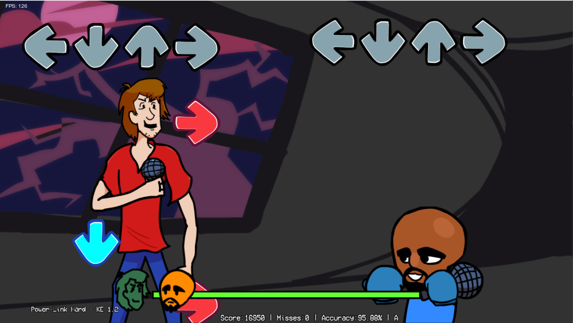 Shaggy X Matt Power-Link Remix Mod for Friday Night Funkin' | FNF Mods