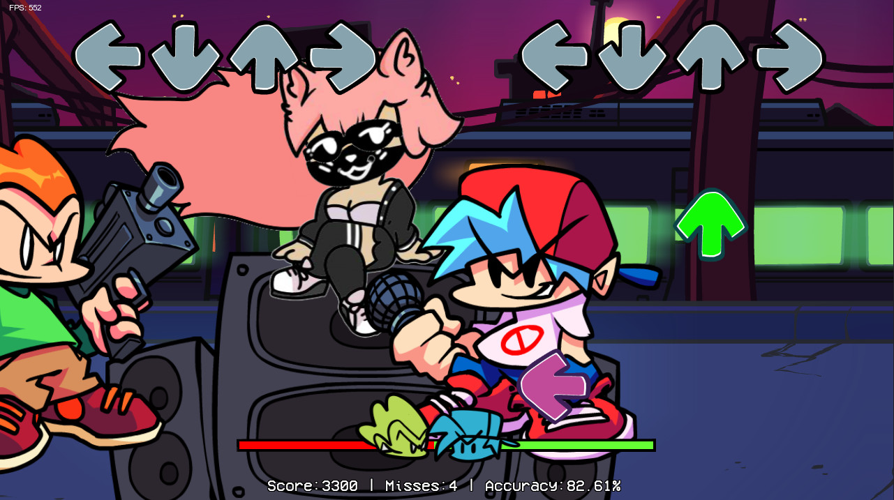 Skye OC Over GF Mod for Friday Night Funkin' | FNF Mods