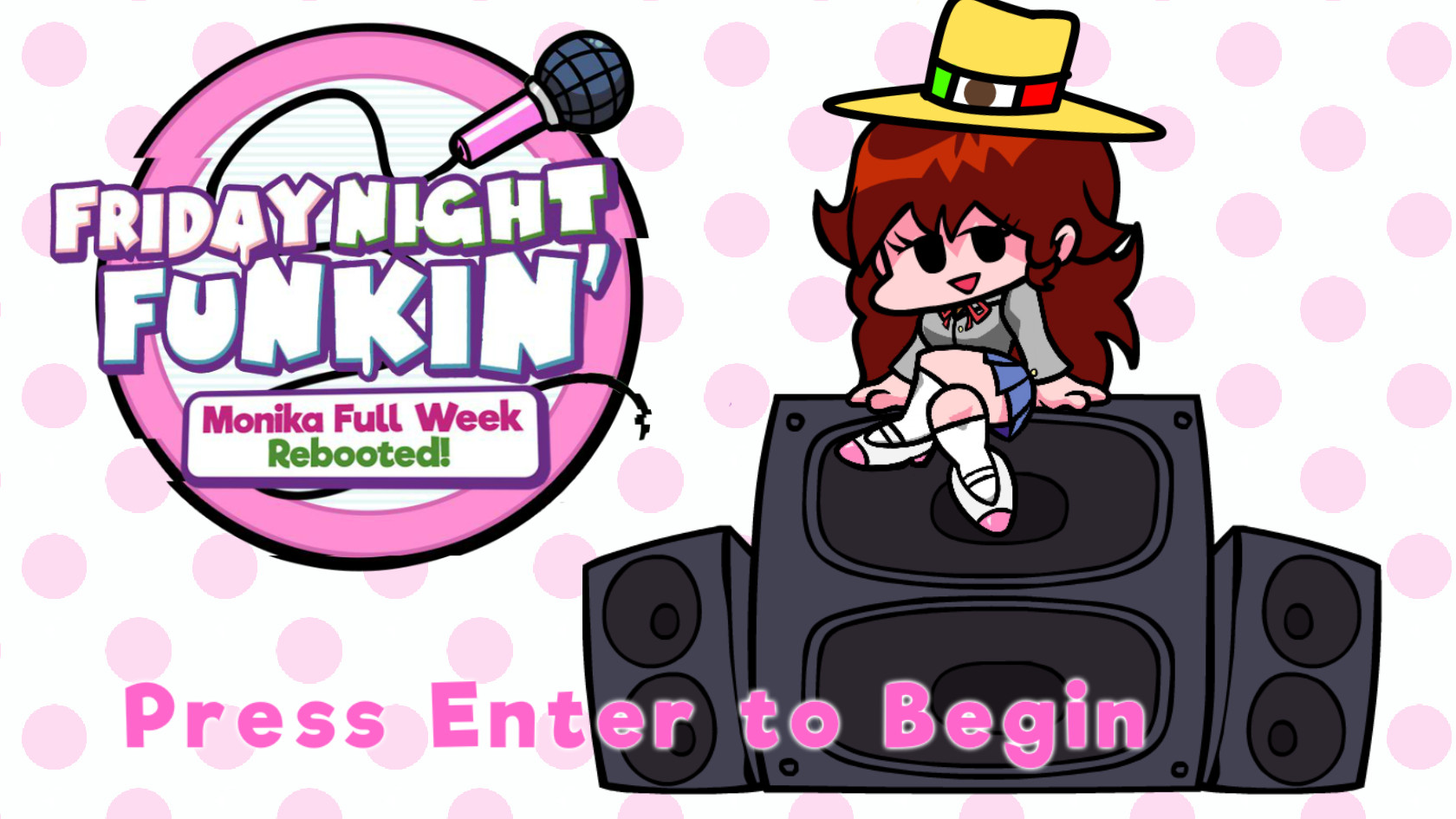 V.S. Monika Full Week! Traduccion al español Mod for Friday Night Funkin' | FNF Mods