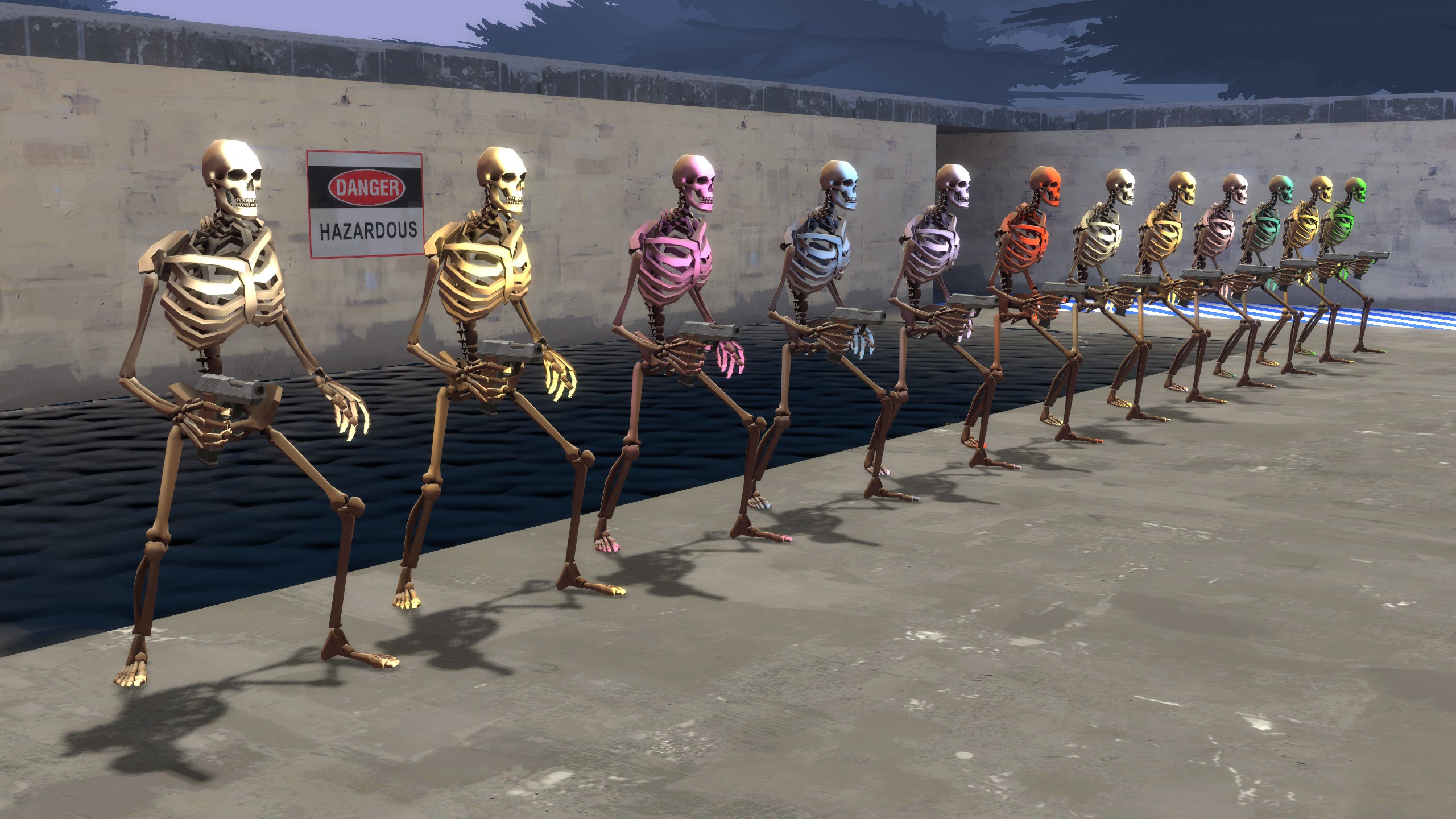 Skeleton Mercenary Mod for Open Fortress | OF Mods