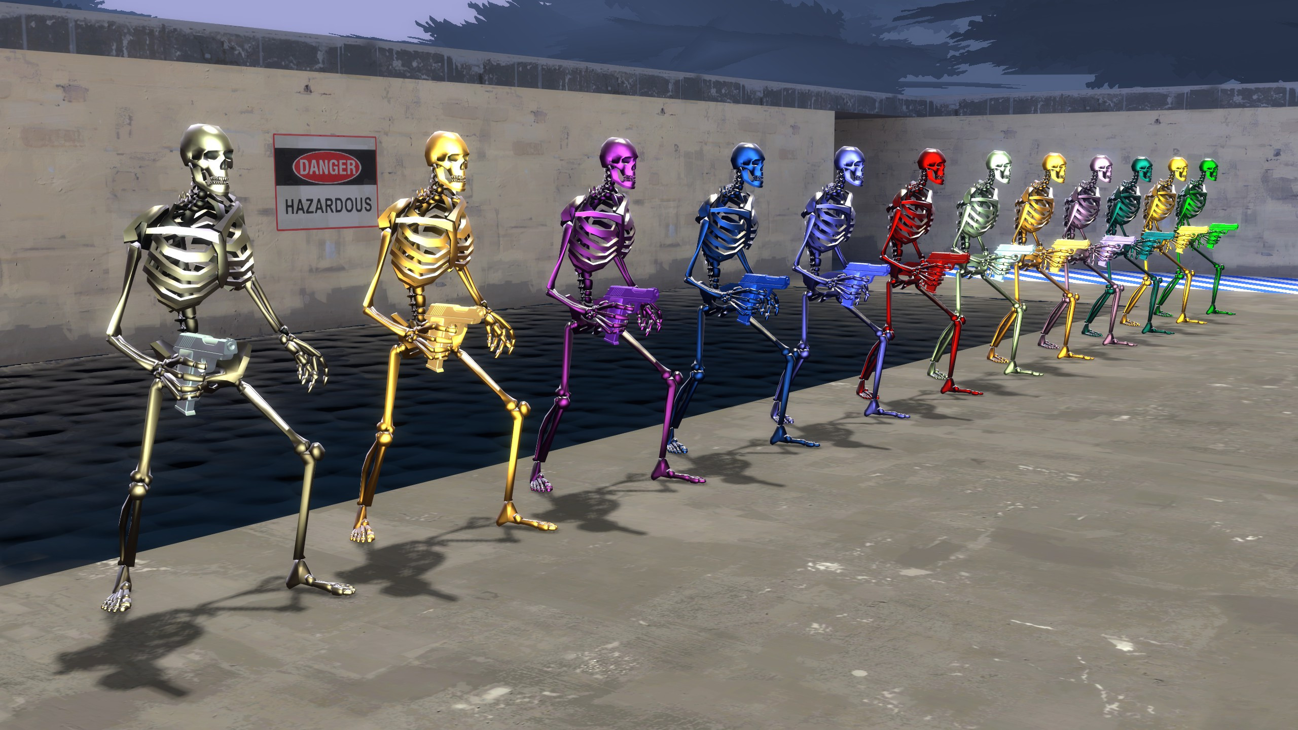 Skeleton Mercenary Mod for Open Fortress | OF Mods