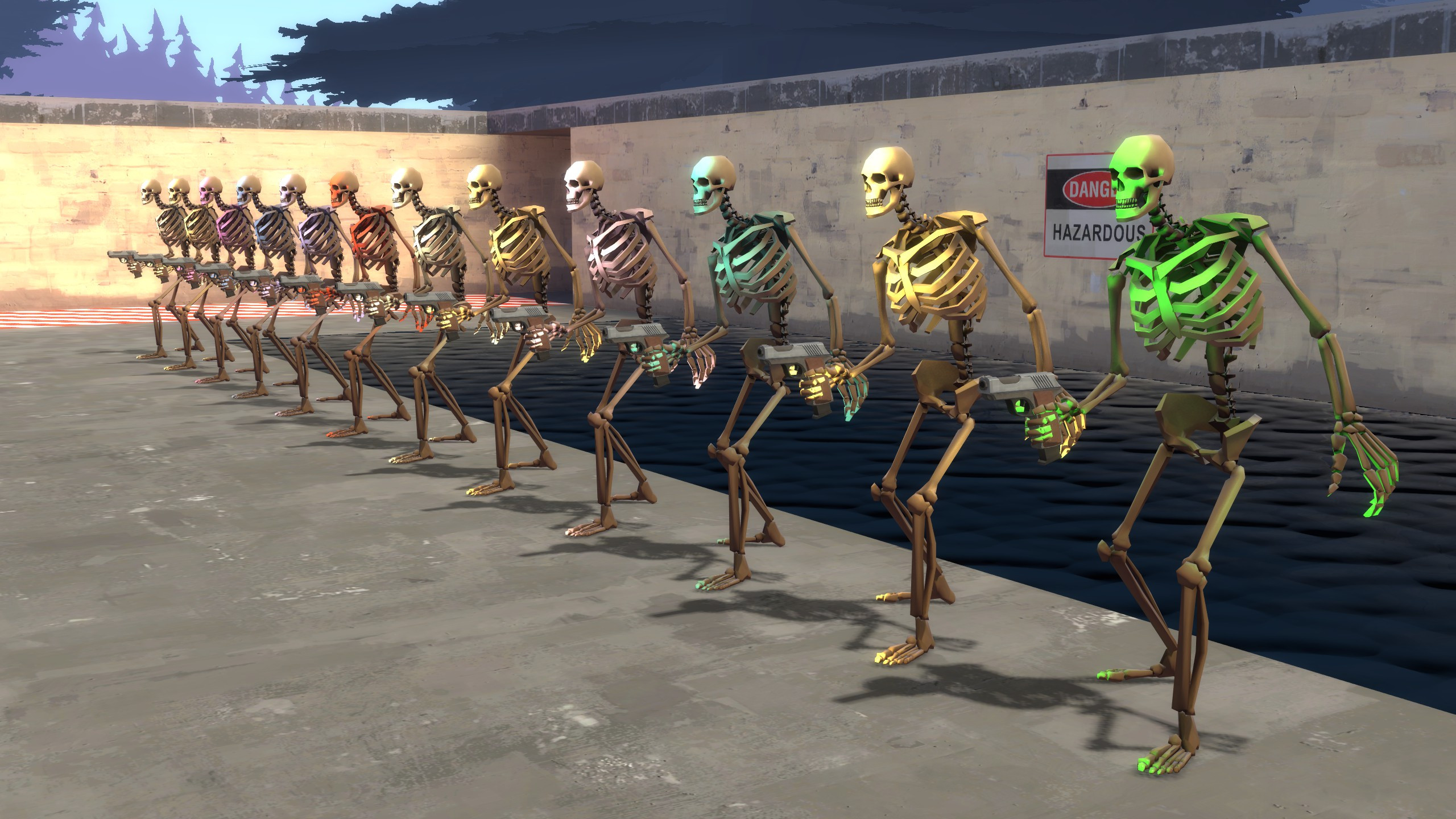 Skeleton Mercenary Mod for Open Fortress | OF Mods